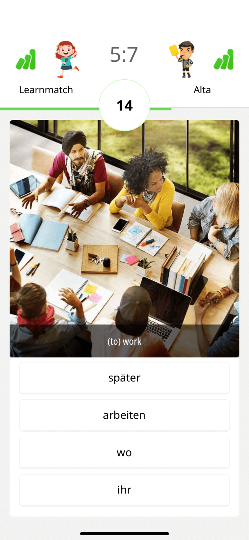 Learn languages playfully with LearnMatch